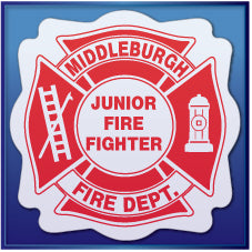 Fire Dept & EMS Stickers - Jr Firefighter Badges | StickerShopLaw.com