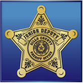 Police Stickers, Sheriff Stickers-Junior Officer Badge Stickers Labels ...