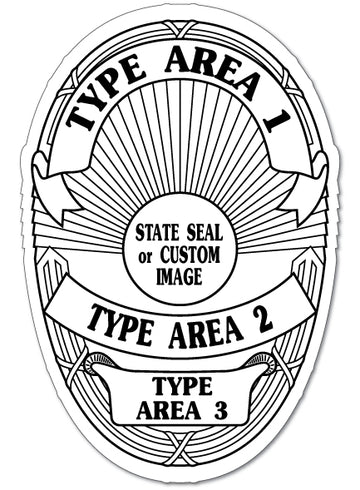 Police Stickers, Sheriff Stickers & Badge Stickers – StickerShopLaw.com
