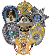 Custom Police Stickers & Sheriff Badge Stickers | StickerShopLaw.com