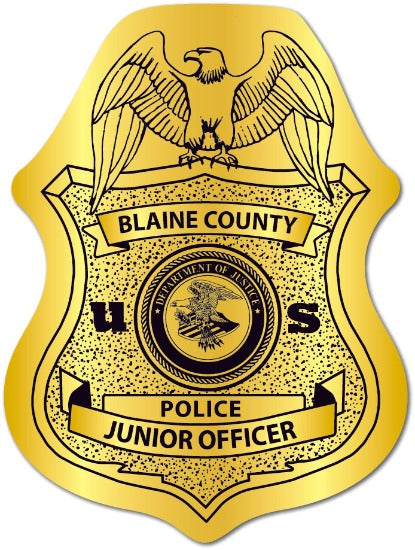Junior Police Officer Stickers | StickerShopLaw.com