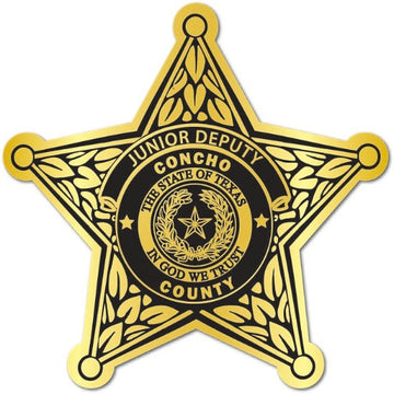 Sheriff Star Stickers - Junior Deputy Kid Stickers |StickerShopLaw.com
