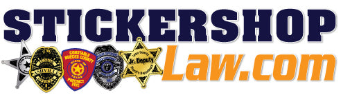 Police Stickers, Sheriff Stickers-Junior Officer Badge Stickers Labels ...