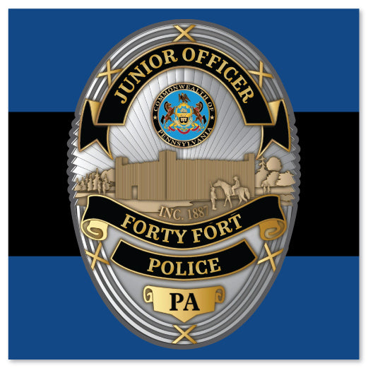 Custom Police Stickers & Sheriff Badge Stickers | StickerShopLaw.com